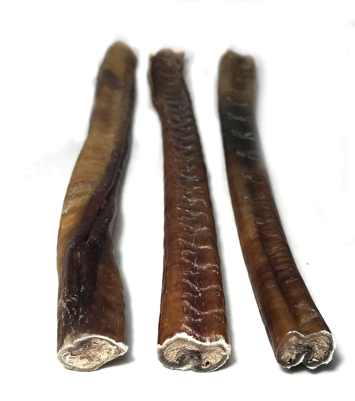 12-Inch Thick Charcuterie Style Bully Sticks - No Odor-Farmed in the U ...